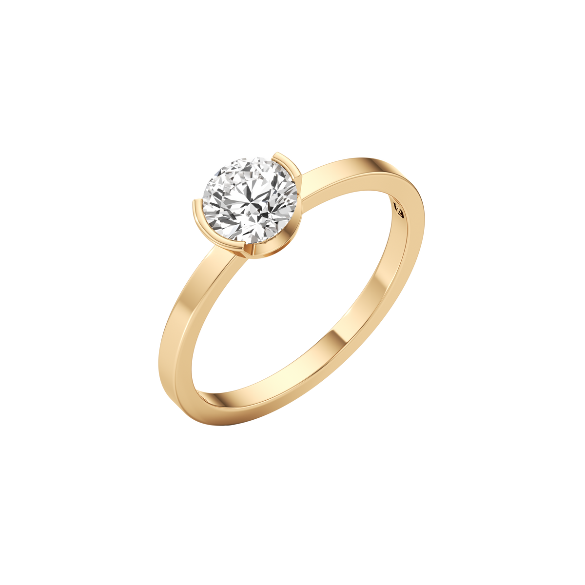 Meta Round Cut Diamond Solitaire Ring – The Future Rocks | Hong Kong